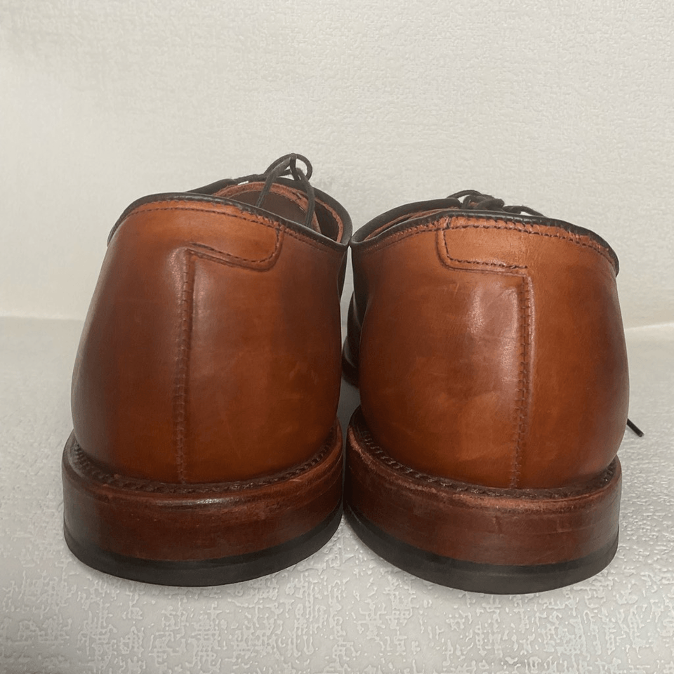 Allen Edmonds Delray Brown Chilly Leather Split Toe Oxford Dress Shoes ...
