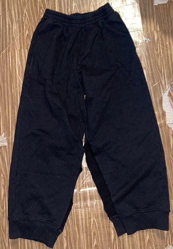 NWT Women's MM6 Maison Margiela Black Split Seam French Terry ...