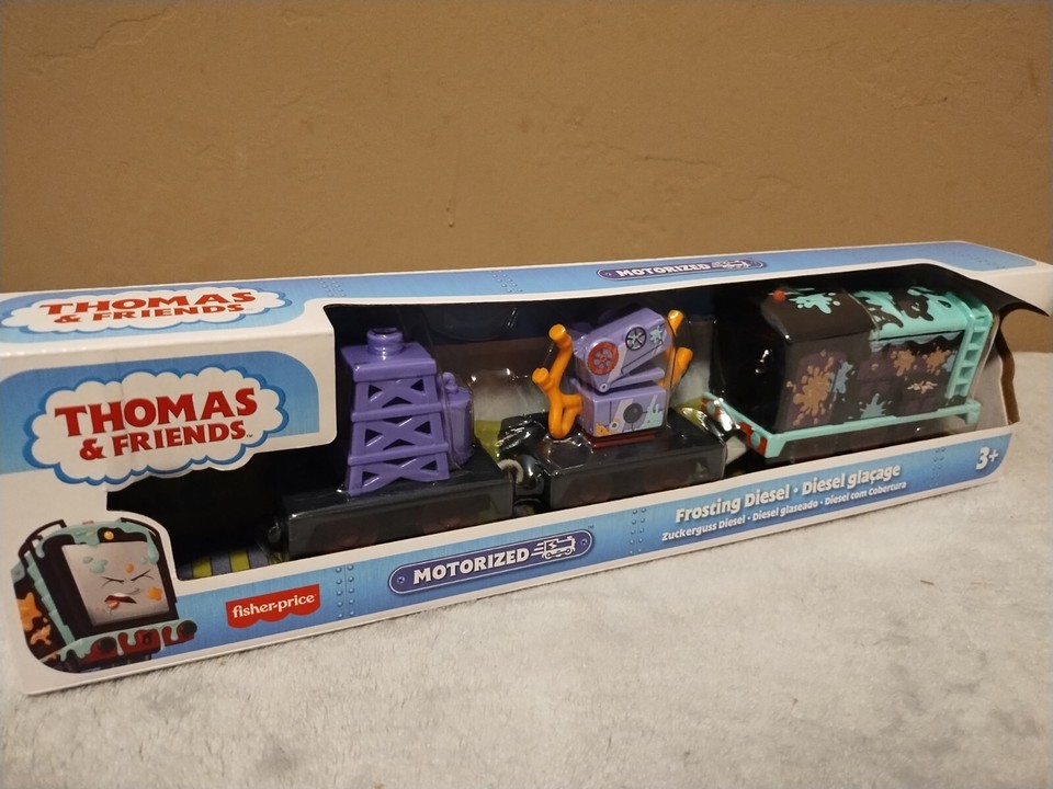 Thomas And Friends Motorized Train Frosting Diesel | eBay