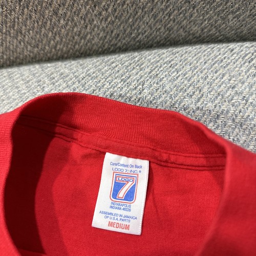 Vtg 1997 Chicago Bulls 5 Time NBA Champions Champs T Shirt Red Medium Logo7 | eBay