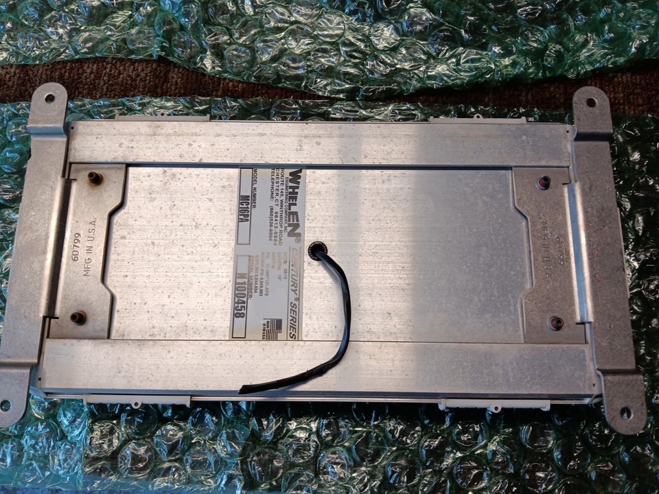 WORKING WHELEN MC16PA MINI CENTURY LIGHT BAR AMBER FULLY TESTED,Nice | eBay