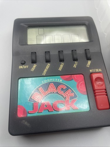 Waco Products Electronic Black Jack Handheld Game Model 06905/ Radio ...