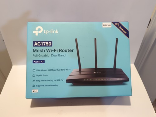 TP-Link Archer A7 AC1750 Wireless Dual-Band Gigabit Router - OPEN BOX ...