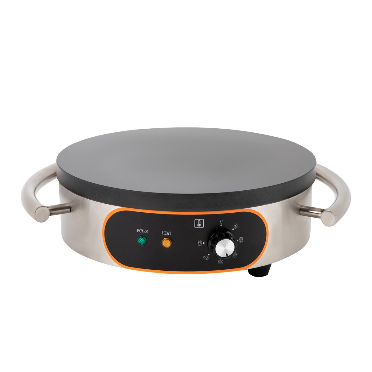 16 Inch Commercial Crepe Maker, 1700W Electric Nonstick Pancake Machine ...