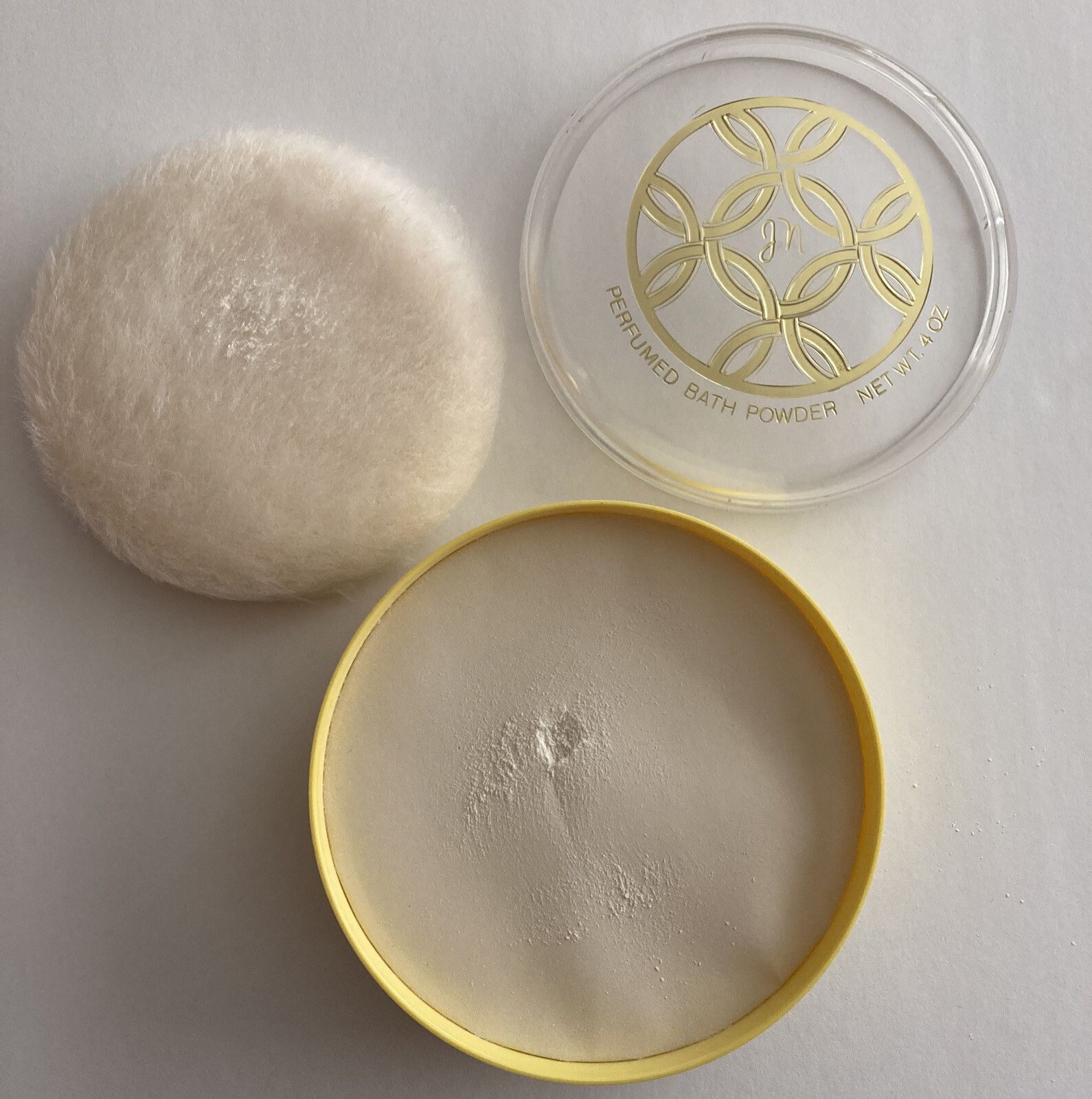 JEAN NATE PERFUMED BATH POWDER 4 OZ NEW WITH PUFF NO BOX PLEASE SEE ...