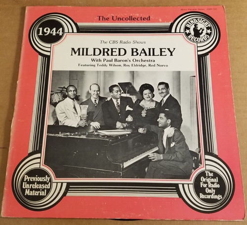 33RPM Hindsight Mildred Bailey - Uncollected CBS Radio 1944, clean ...