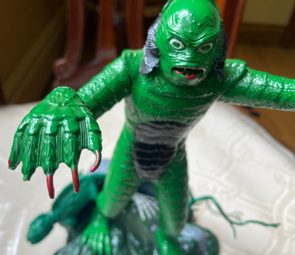 Vintage Aurora 1963 Creature from the Black Lagoon Model Kit Assembled ...