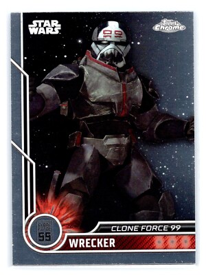 2023 TOPPS CHROME STAR WARS #82 WRECKER CLONE FORCE 99 | eBay