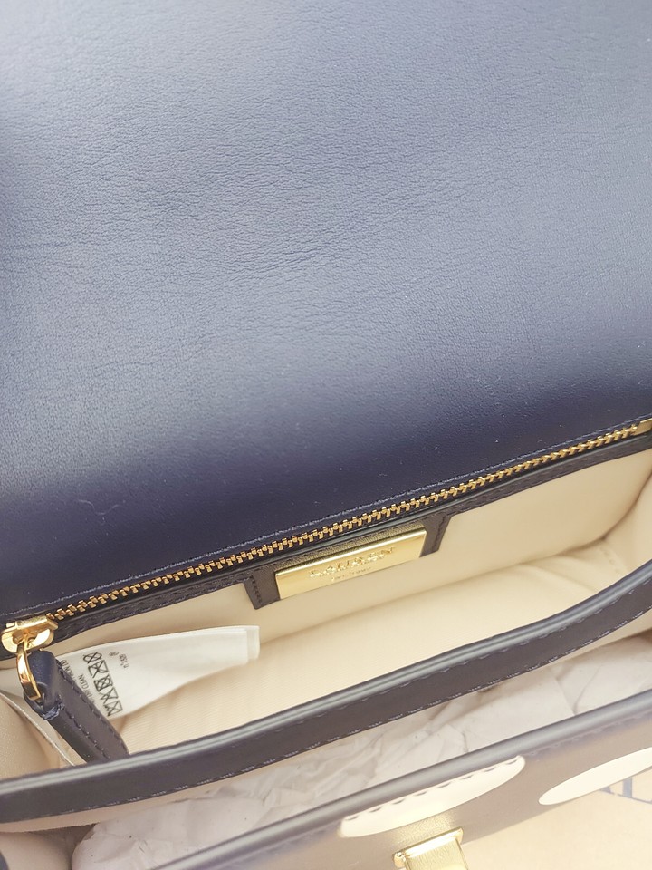 RALPH LAUREN Ladies Leather Tayler Leather Cross-Body Bag New RRP £399 ...