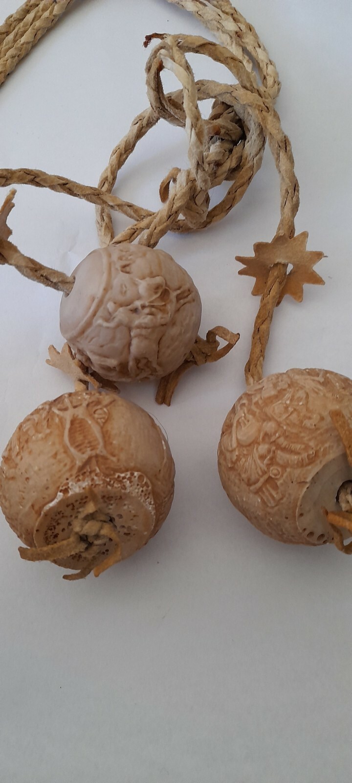 Vintage Hand Carved Argentina Bolas Boleadoras Gaucho Cowboy primitive ...