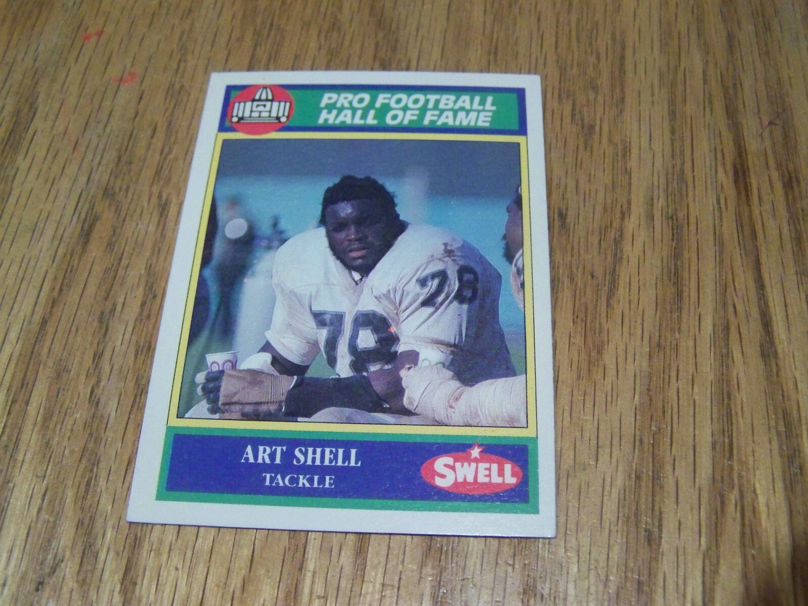 ART SHELL 1990 SWELL PRO FOOTBALL HALL OF FAME FOOTBALL CARD | eBay