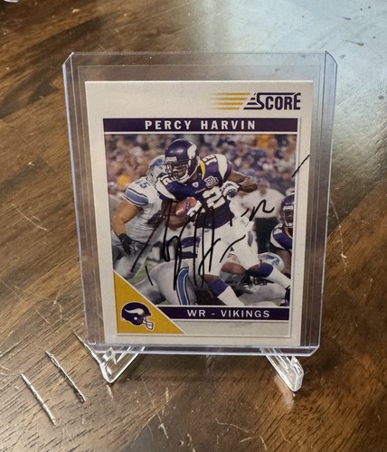 2011 Score - #163 Percy Harvin - Autographed | eBay
