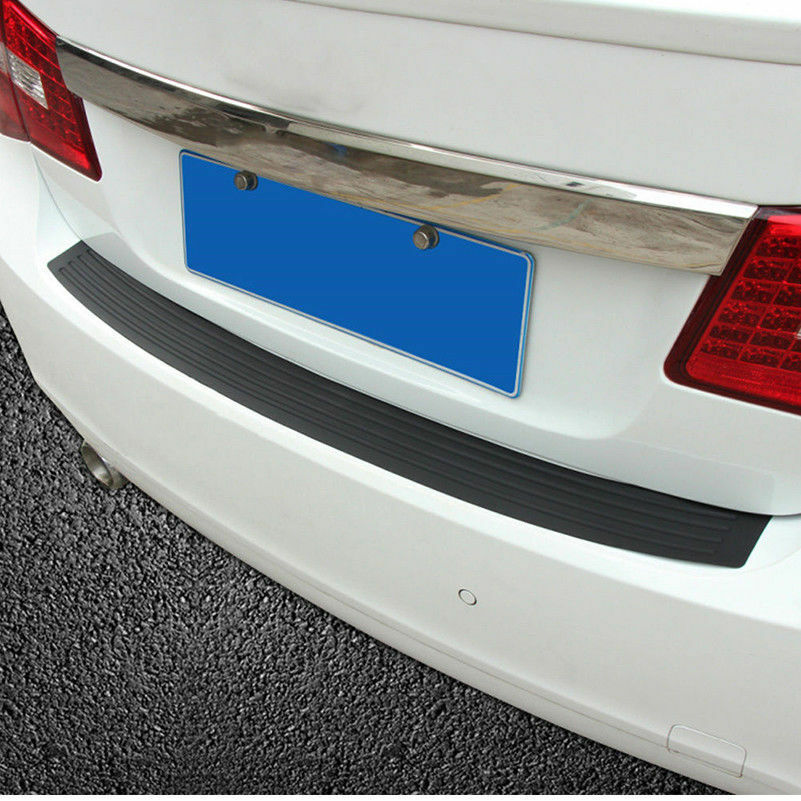 New Black Car Tailgate Sill Guard Bumper protector Body Scratch Trim ...