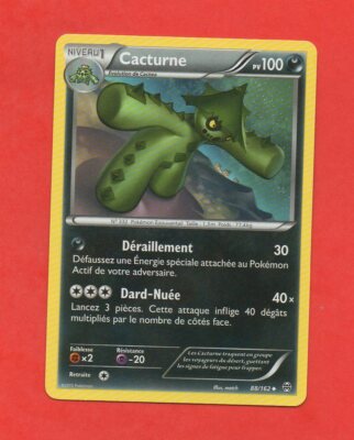 Pokemon n° 88/162 - CACTURNE - PV100 (A7812) | eBay