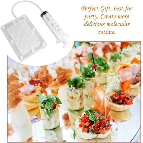 96-Hole Molecular Gastronomy Caviar Maker Cuisine Kit Kitchen Tools ...