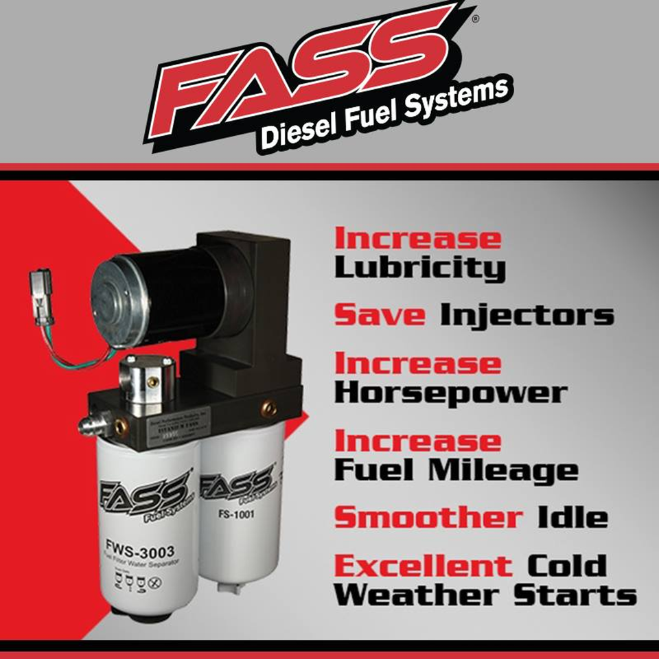 FASS Lift Pump Cummins Diesel 100GPH for 2005-2018 2021-2024 Dodge Ram ...