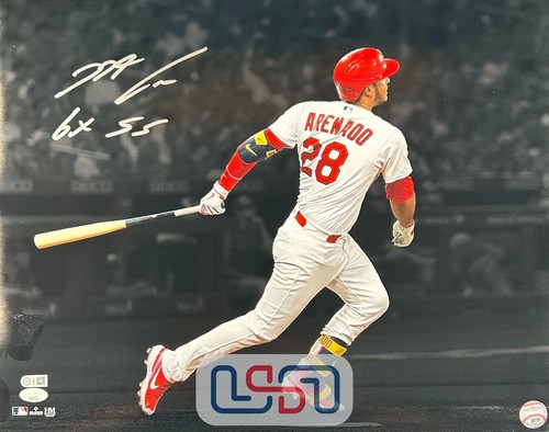 Nolan Arenado Cardinals Signed Autographed "6x SS" 16x20 Photo USA SM ...