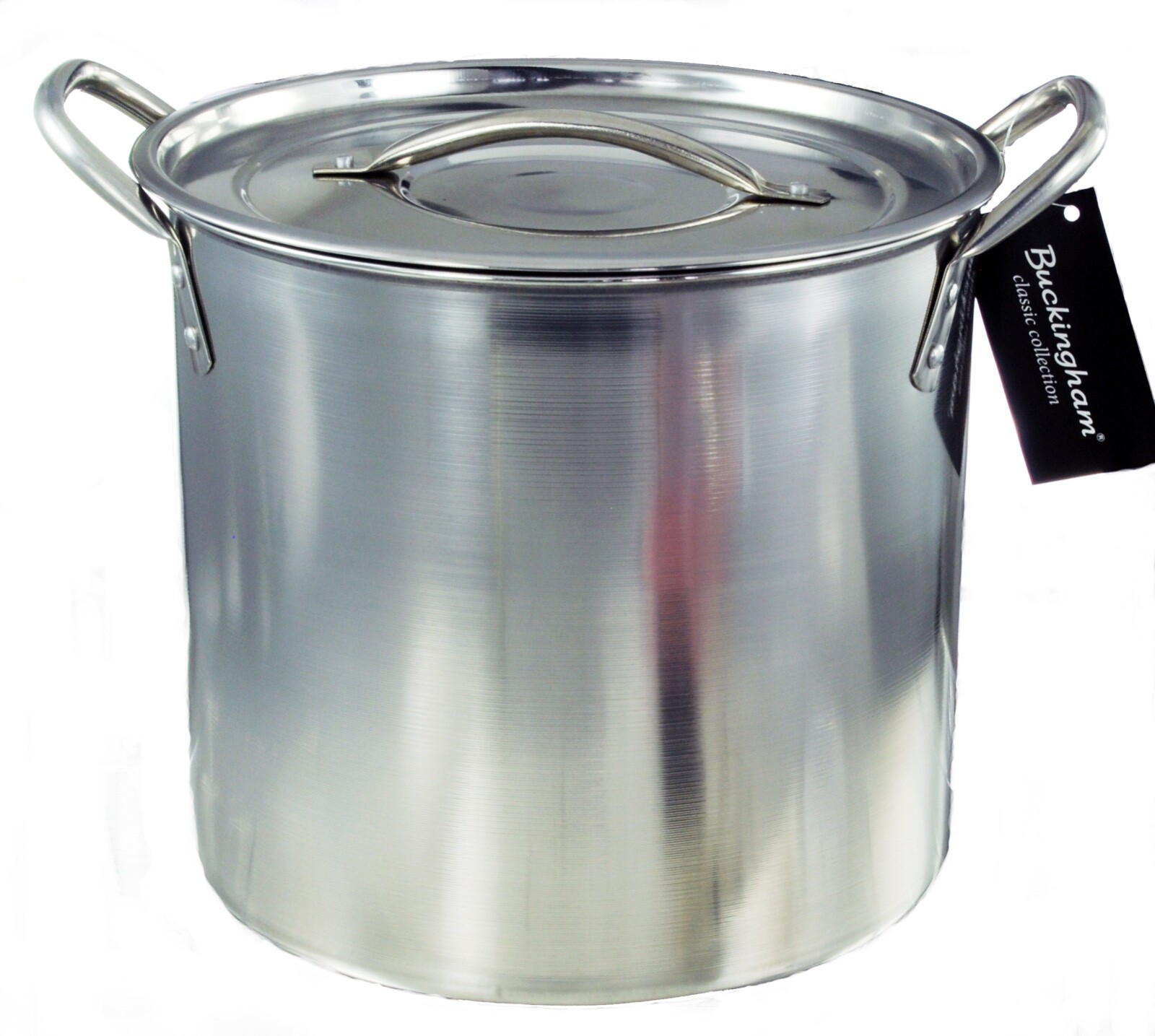 Stainless Steel Large Stock Pot Boiling Cooking Pot 6 L Minor Dents ...