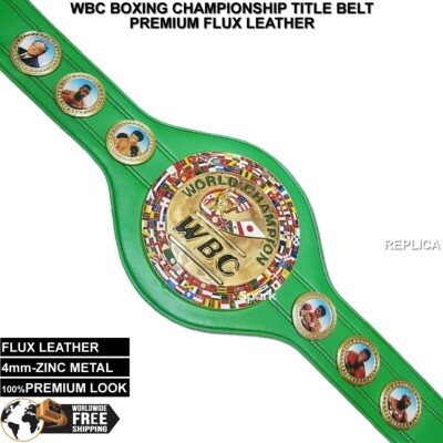 Boxing WBC Championship Title WBC Champion Title Belt Adult Size 4mm ...