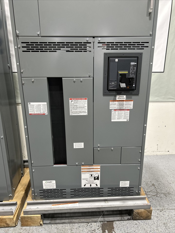 600 Amp Meter Main Square D Nema 1 Indoor 3PH 4W W Distribution/ Pull ...