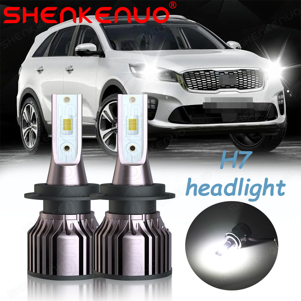 For Kia Sorento 2016-2019 Super Bright White LED Headlight Bulbs High ...