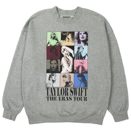 NEW Taylor Swift TTPD Eras Tour II Gray Crewneck Sweatshirt 2024 ...