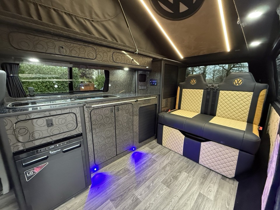 VW Transporter T6 DSG Automatic Campervan Pop Top Camper Van | eBay