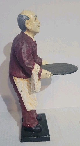 Cast Iron BUTLER WAITER COOK FIGURE LIVING DECORATION | eBay
