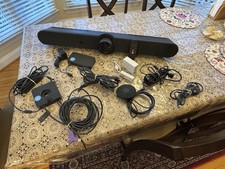 Logitech VR0019 Rally Bar Camera and Speakerphone w/ USB/HDMI Cables ...