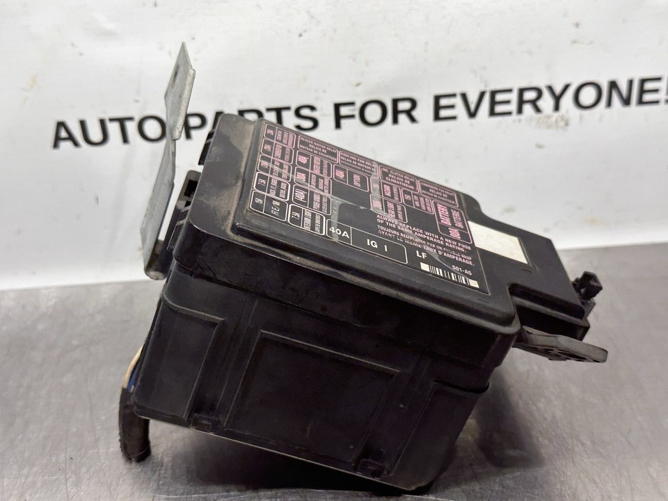 1996-2000 Honda Civic EK Under Hood Fuse Box w/ Fuses Relays & Diagram ...