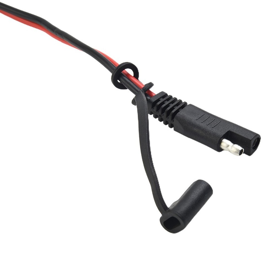 Battery Cable Charger Clip SAE to Clip Cable for Motorcycle Battery ...