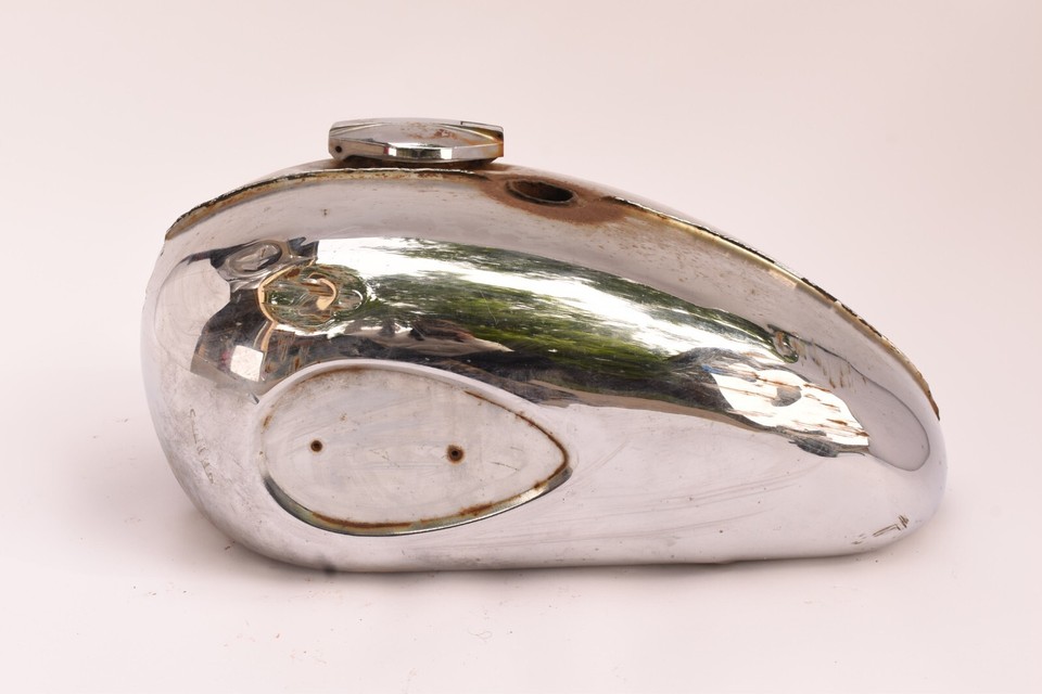 Original BSA A65 A50 650 A65T Lightning Fuel Petrol Gas Tank Chrome ...