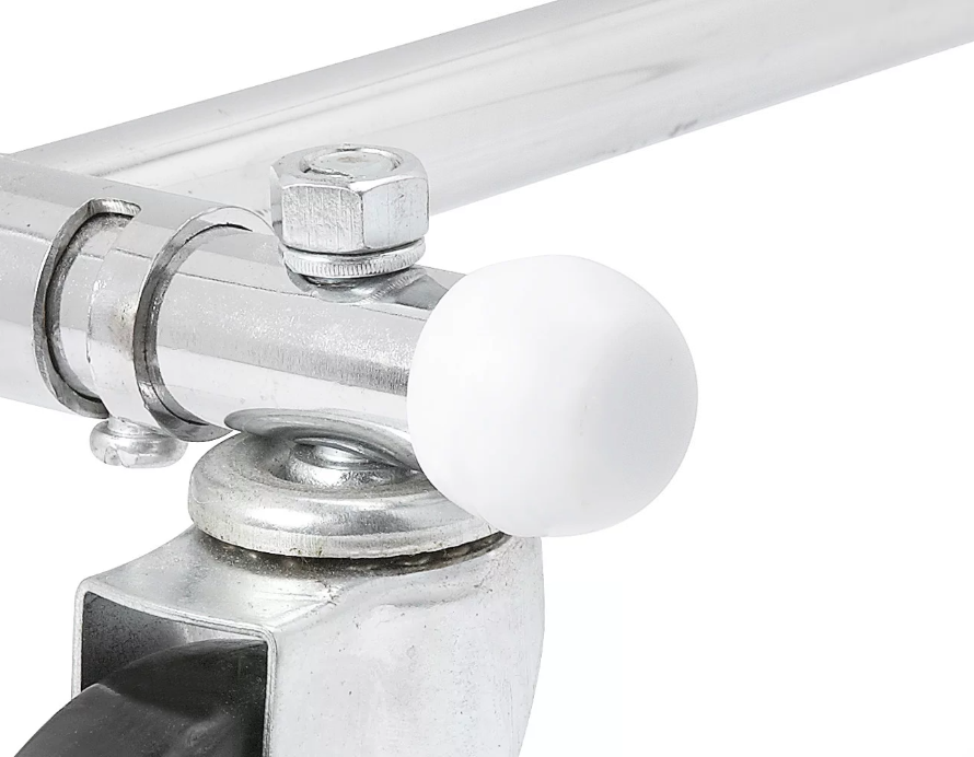 ULINE H-1546 Heavy Duty Chrm Commercial Garment Clothes Rack Rolling ...