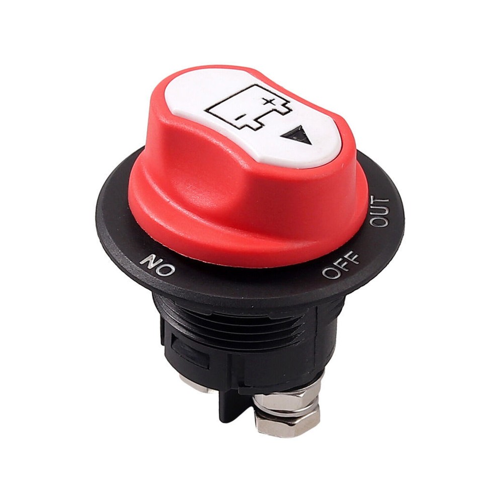 12V 100A Battery Switch Isolator Cut Off Kill For Car Knob Marine Boat ...