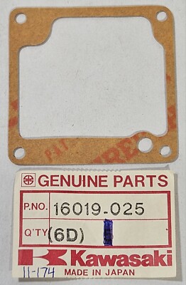 1 NEW 1973-1975 Kawasaki Z1 900 Carburetor FLOAT BOWL GASKET OEM 16019 ...