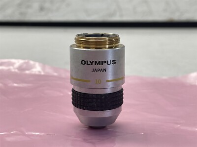 OLYMPUS DPLAN 10 0.25 160/0.17 10x MICROSCOPE OBJECTIVE | eBay