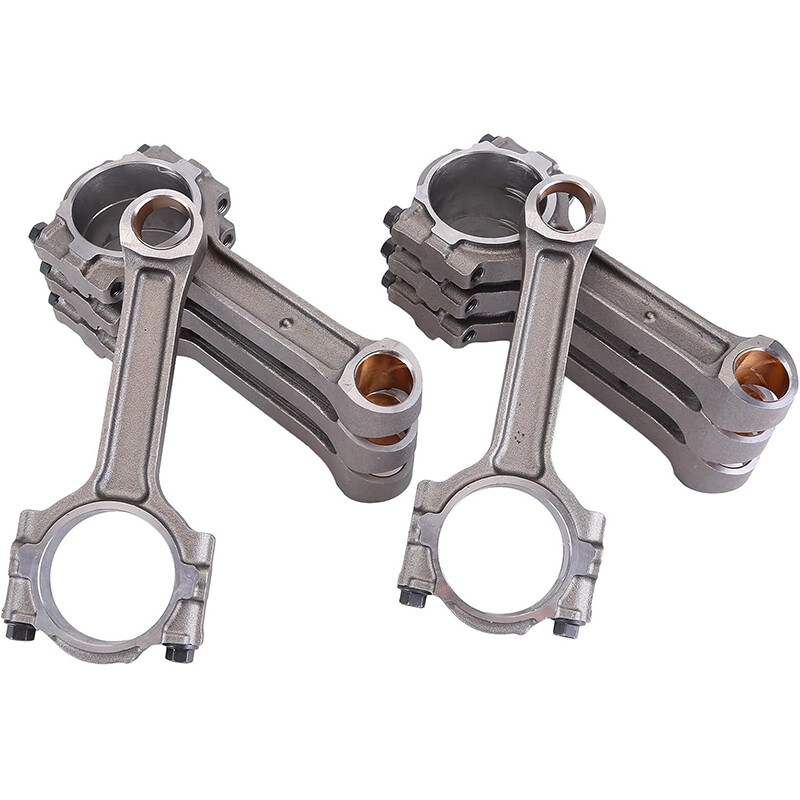 GM 5.3L 6.0L 6.2L LS2 LS3 Gen IV Floating Pin Connecting Rod Set ...