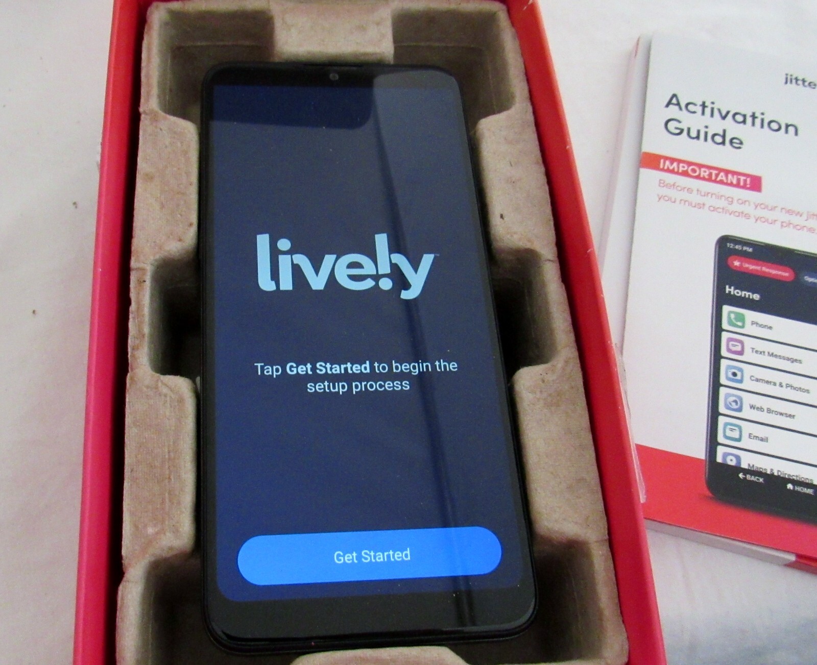 Jitterbug Smart 3 Cell Phone - EXCELLENT Condition (complete in box) | eBay