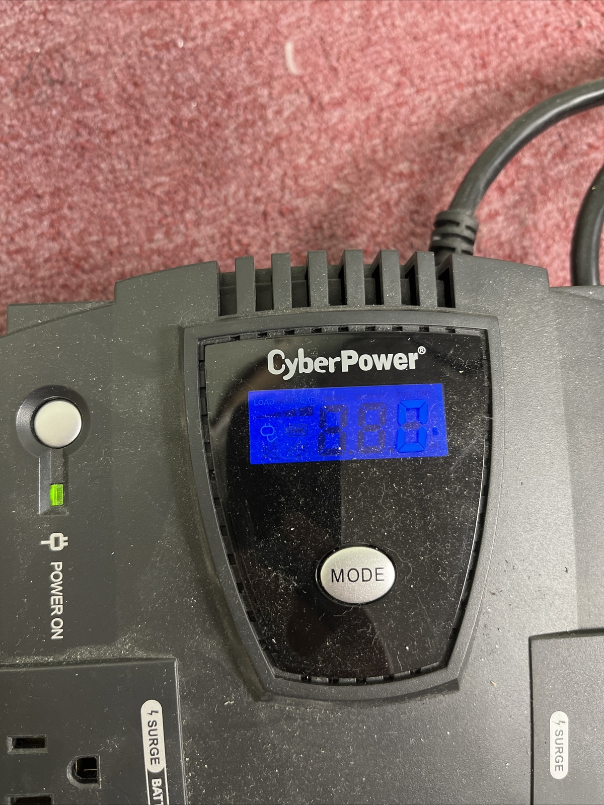 CyberPower CP825AVRLCD Intelligent LCD UPS Systems - 825VA/450W, 120 ...