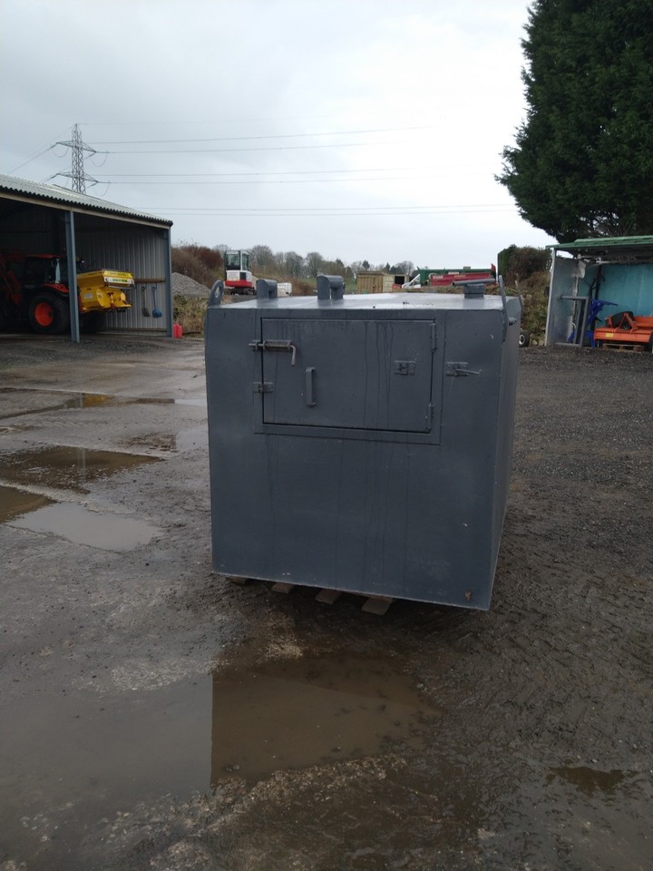 Static 950 litre bunded diesel fuel tank bowser diesel, | eBay UK