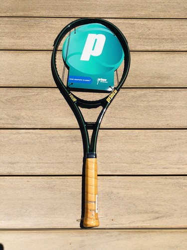 NOS Prince Tour Graphite 93 Tennis Racquet 4 3/8 (14x18) Bollettieri ...