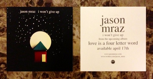 JASON MRAZ Love Is A Four Letter Word Ltd Ed RARE Sticker +BONUS Rock ...