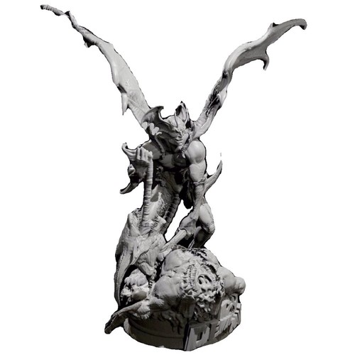 90mm Resin Figures Model 3D printing of beast slaying blood demon ...