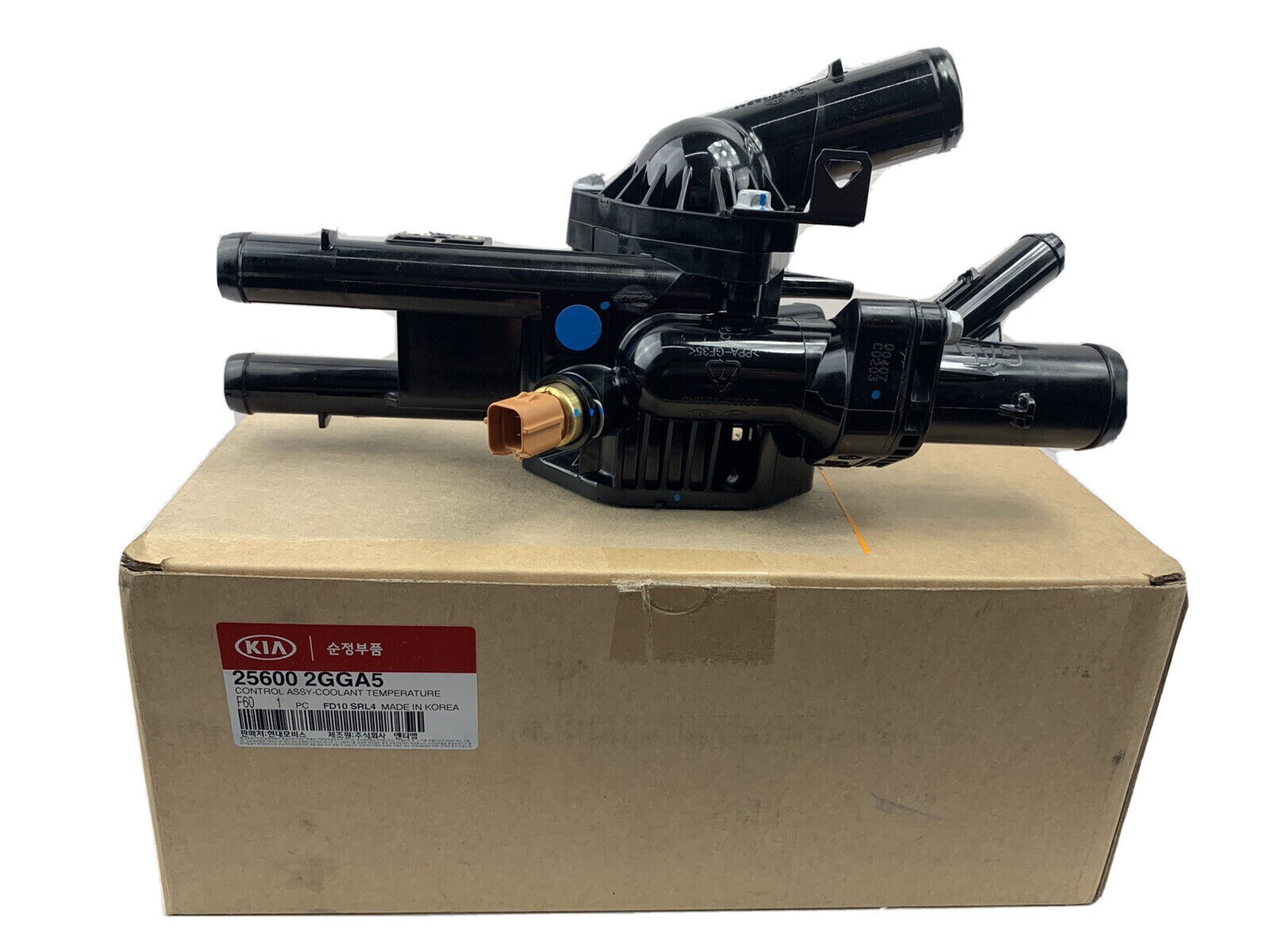 Genuine OEM Engine Coolant Thermostat Kit for Hyundai 256002GGA5 for ...