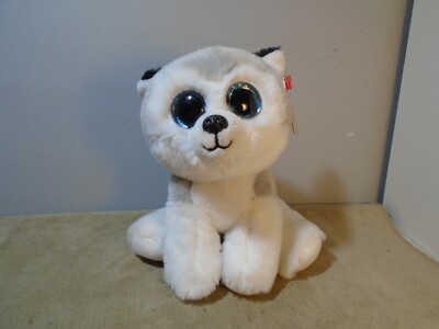 2019 TY BEANIE BABIES VELVETY BUFF THE HUSKY PUPPY DOG 5” PLUSH (ML961 ...