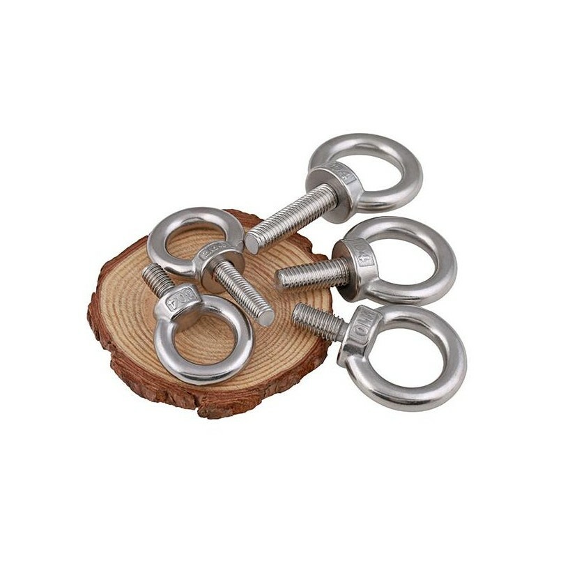 M3 M4 M5 M6 M8~M24 304 stainless steel Eye screw bolt O-ring Lifting ...