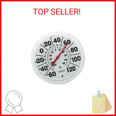 Springfield Indoor Outdoor Big and Bold Dial Thermometer, Wireless ...
