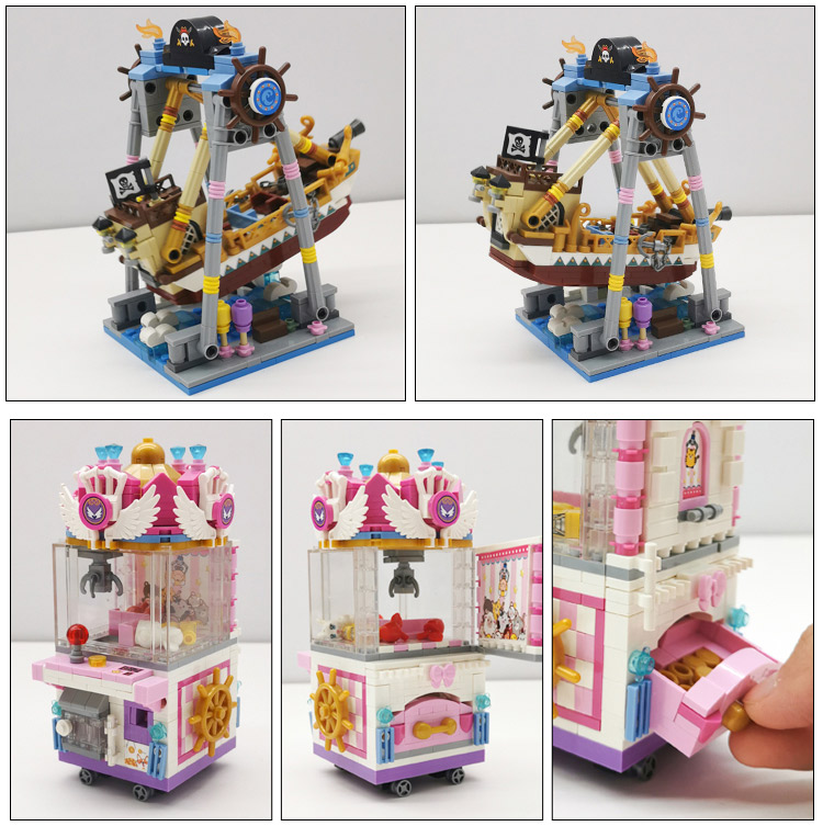 LOZ Mini Chinese Street - Traditional Architecture Building Blocks ...