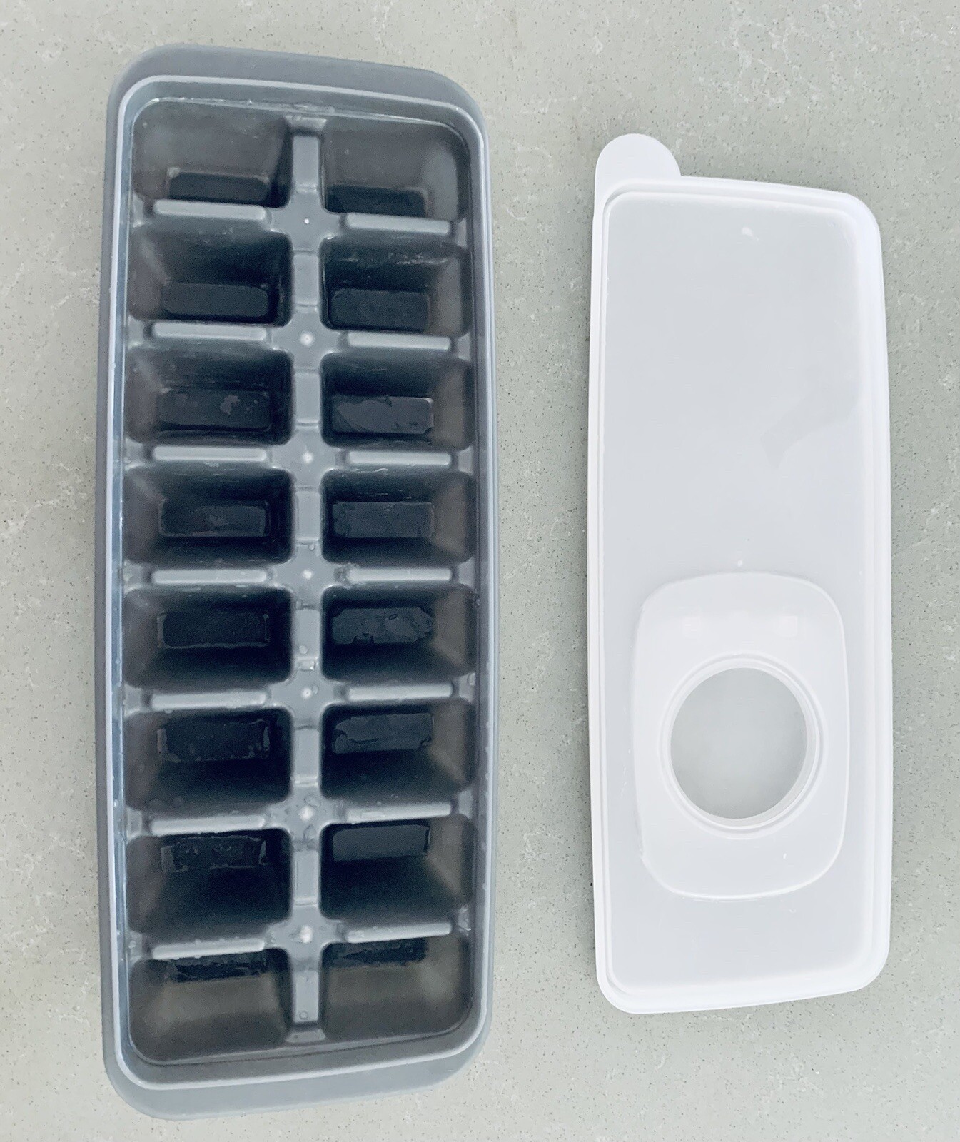 Easy Release Multi Ice Cube Tray 16 Grid Ice Cubes MAKER + COVER LID on ...