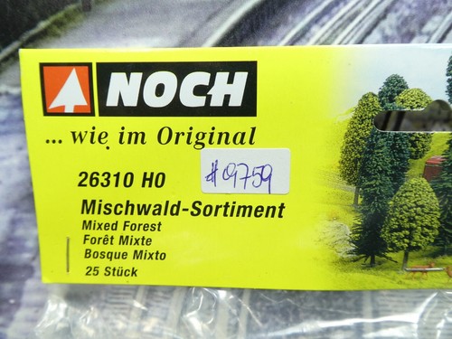 Noch 26310 - H0 - Mischwald-Sortiment - 25 Stück - TOP in OVP - #9759 ...